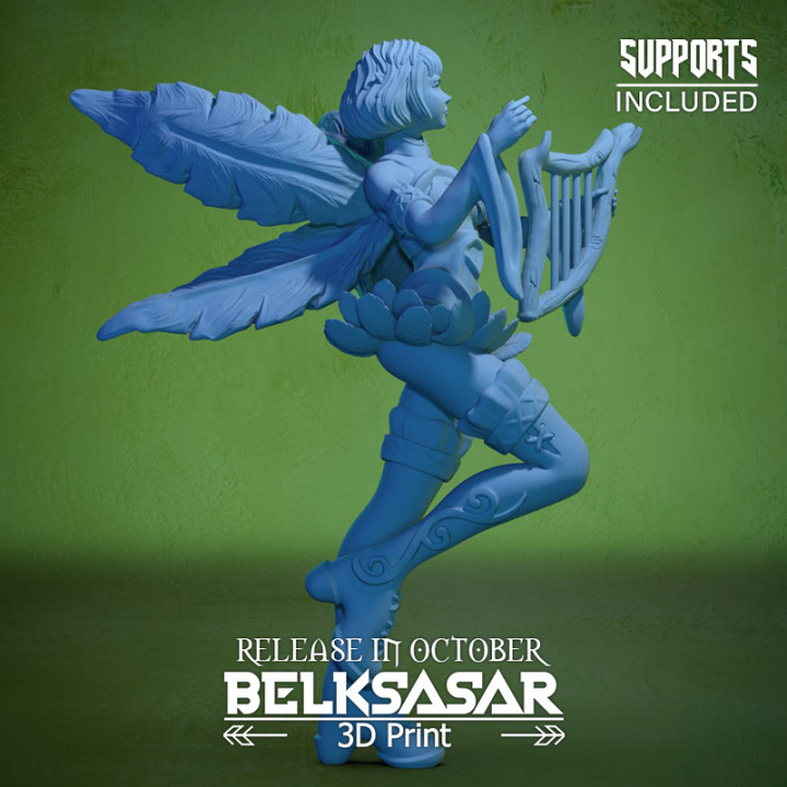 3D Printable Fairy Bard by Belksasar