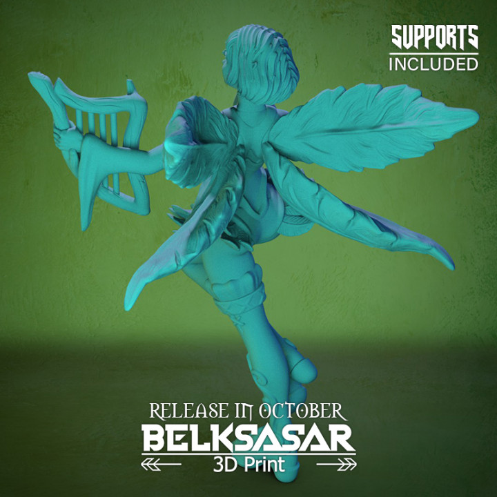 3D Printable Fairy Bard by Belksasar