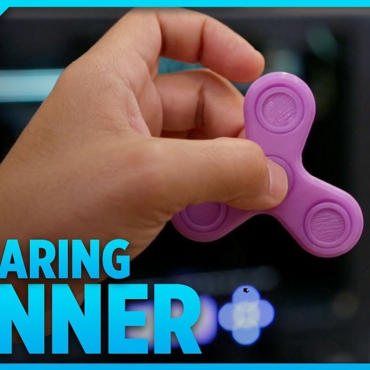 3D Printable Figet spinner by Stell