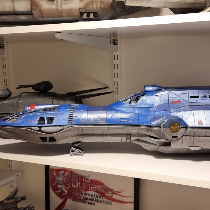 3D Printable 28mm Beta Centauri (Scout Beta Upgrade) by 2nd Dynasty