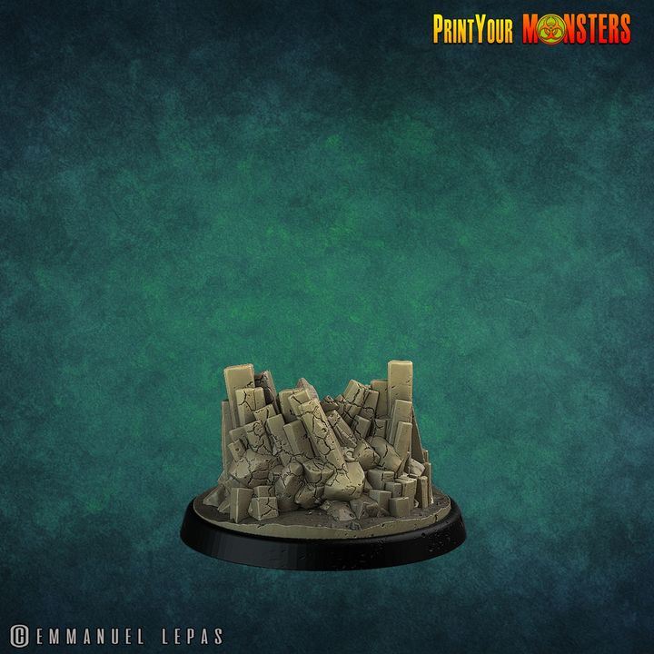3D Printable Vol.03-BASALT PACK by PrintYourMonsters