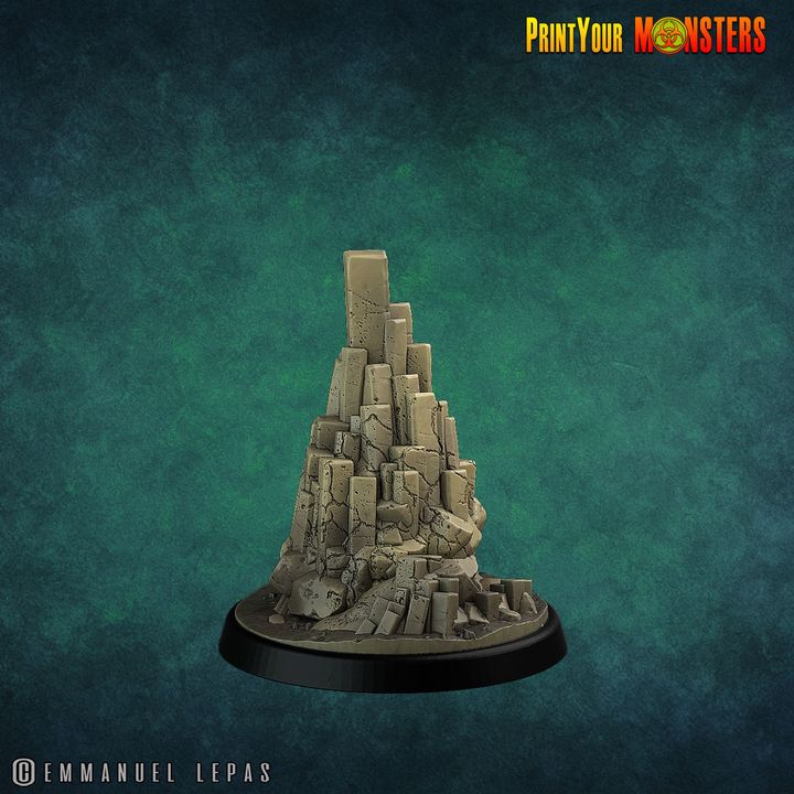 3D Printable Vol.03-BASALT PACK by PrintYourMonsters