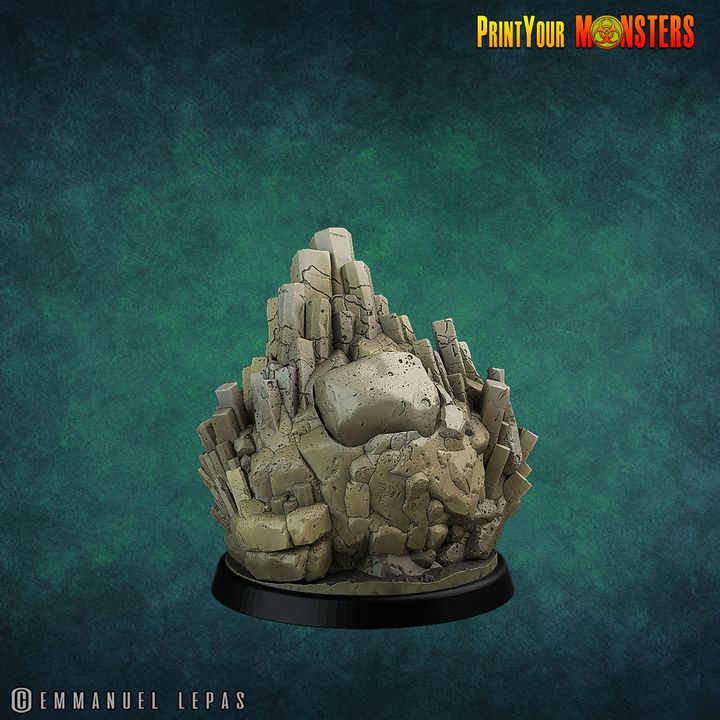 3D Printable Vol.03-BASALT PACK by PrintYourMonsters