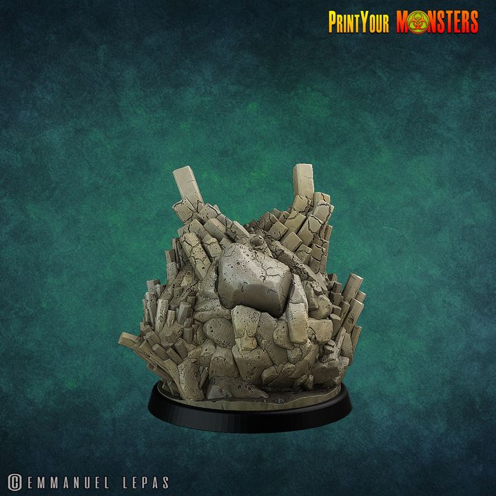 3D Printable Vol.03-BASALT PACK by PrintYourMonsters
