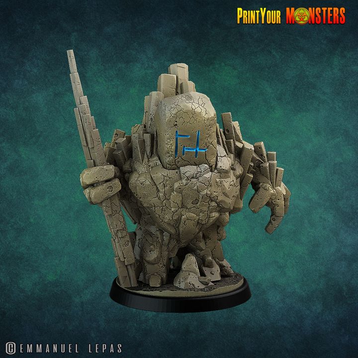 3D Printable Vol.03-BASALT PACK by PrintYourMonsters