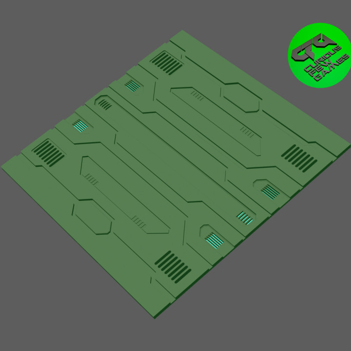 3D Printable ITG - Set A 02 (1B) by Furious Q
