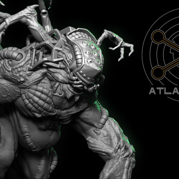 3D Printable Chaotic Monstrosities by Atlan Forge