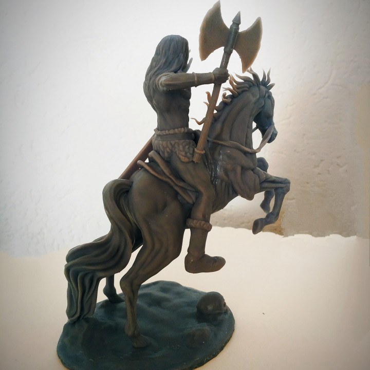 3D Printable Conan the barbarian - Action rider by Rudolf Arendt