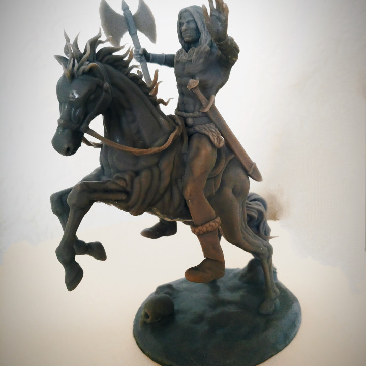 3D Printable Conan the barbarian - Action rider by Rudolf Arendt