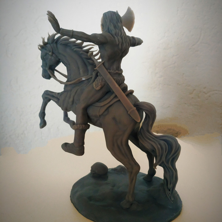 3D Printable Conan the barbarian - Action rider by Rudolf Arendt