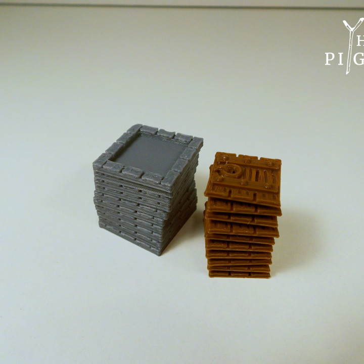 3D Printable trapdoor by Jason Beckers
