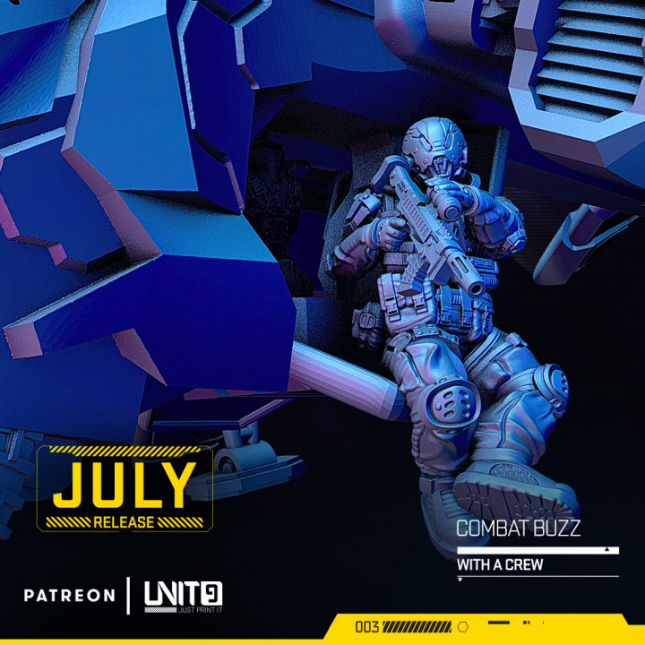 3D Printable Cyberpunk models BUNDLE - (July release) by UNIT9