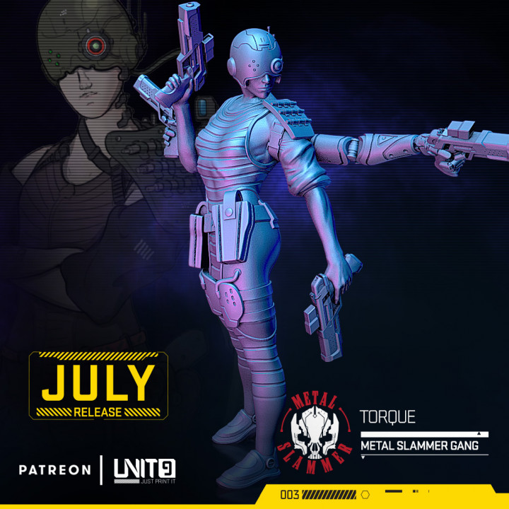 3D Printable Cyberpunk models BUNDLE - (July release) by UNIT9