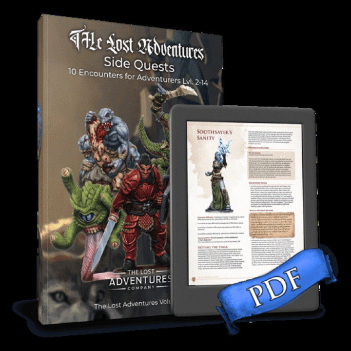 3D Printable Side Quests: 10 Encounter-Pack (5E-Compatible) [PDF] by ...