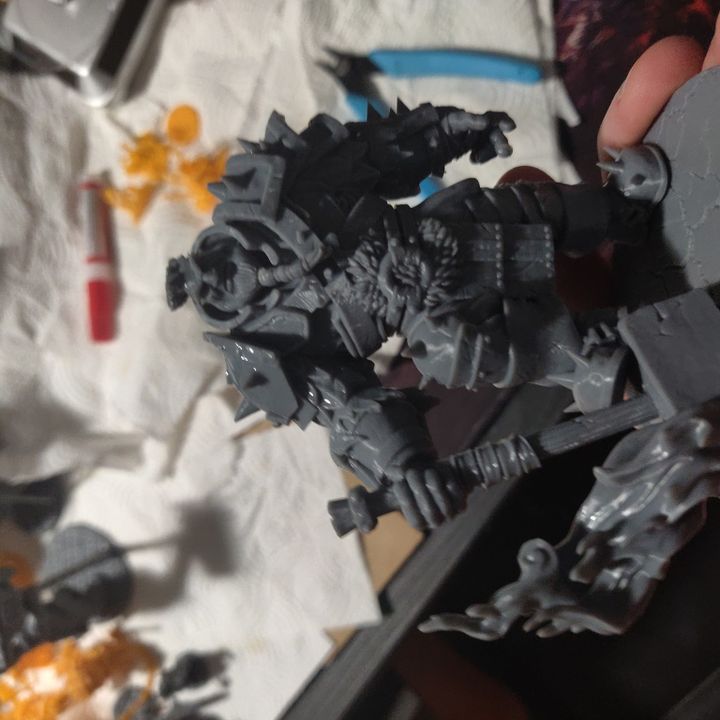 3D Print of Fire Giant Conqueror - Ignus Ashborn by ryanridlen