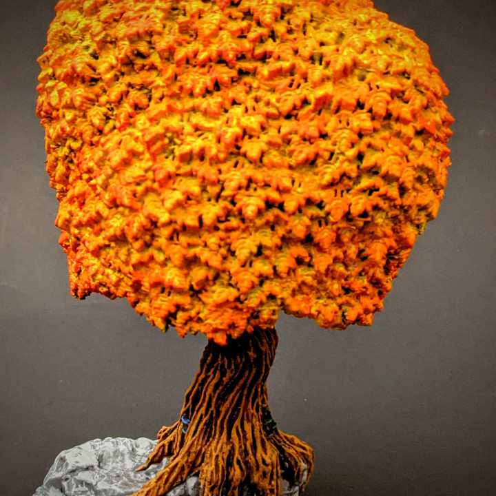 3D Print of Trees (Set of 5) by jines1284