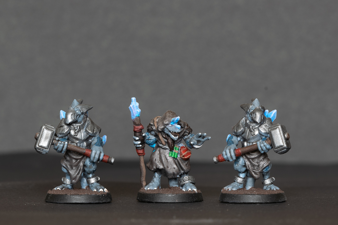 3D Printable Ice Kobold Variants (Set of 4) by The Lost Adventures Co.