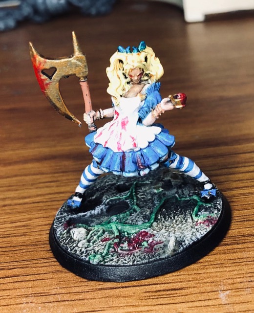 3D Printable Bad Bad Alice in Wonderland by Heroes Infinite