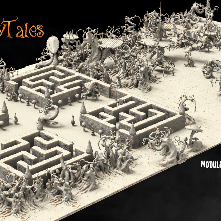 3D Printable Modular Terrain by Heroes Infinite