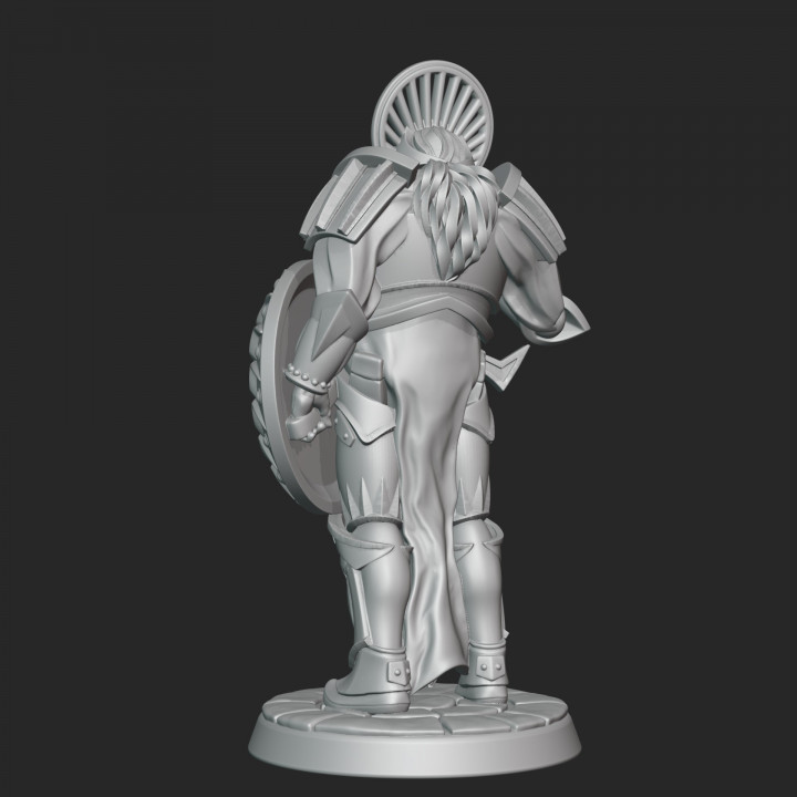3D Printable The Sun Knight by TheSurrealFactory