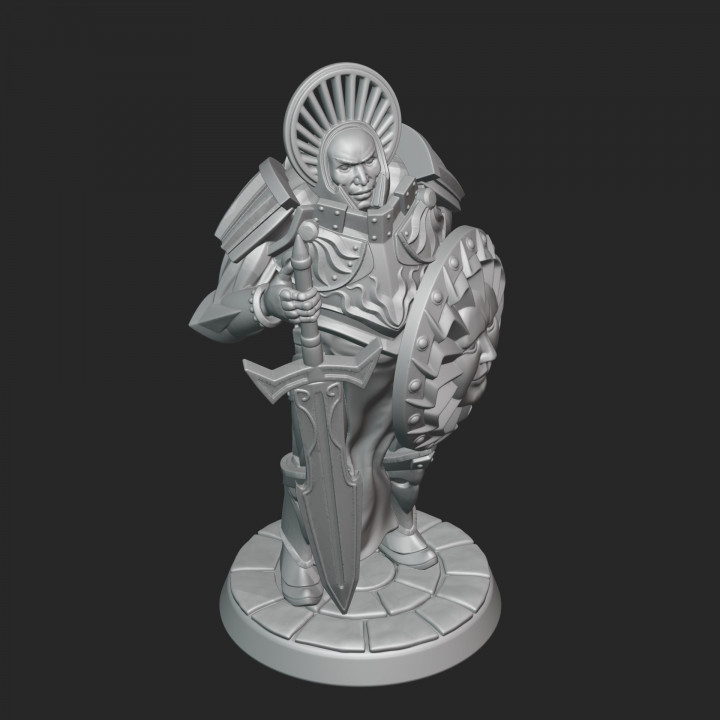 3D Printable The Sun Knight by TheSurrealFactory