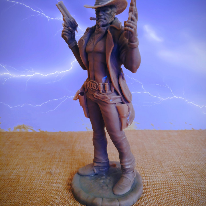 3D Printable Old Hell the gunslinger by Rudolf Arendt