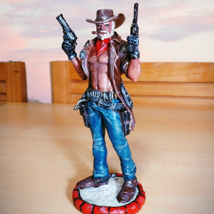 3D Printable Old Hell the gunslinger by Rudolf Arendt