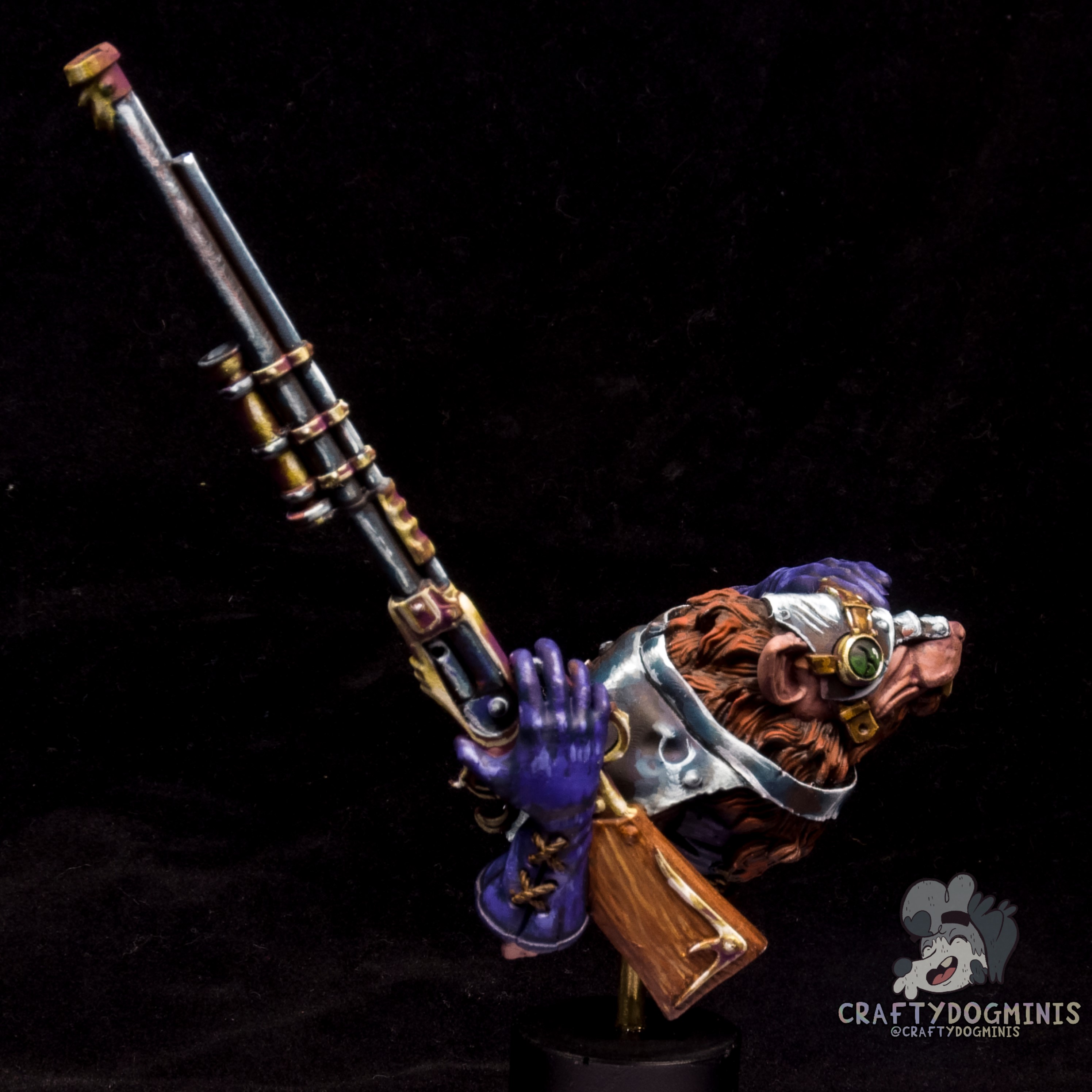 3D Printable Jezzail bust by Crosslances