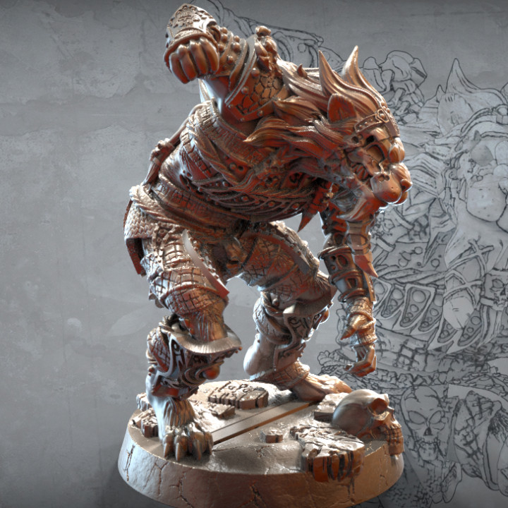 3D Printable Tomb Guardian ("Anhur" edition) by Vórtice