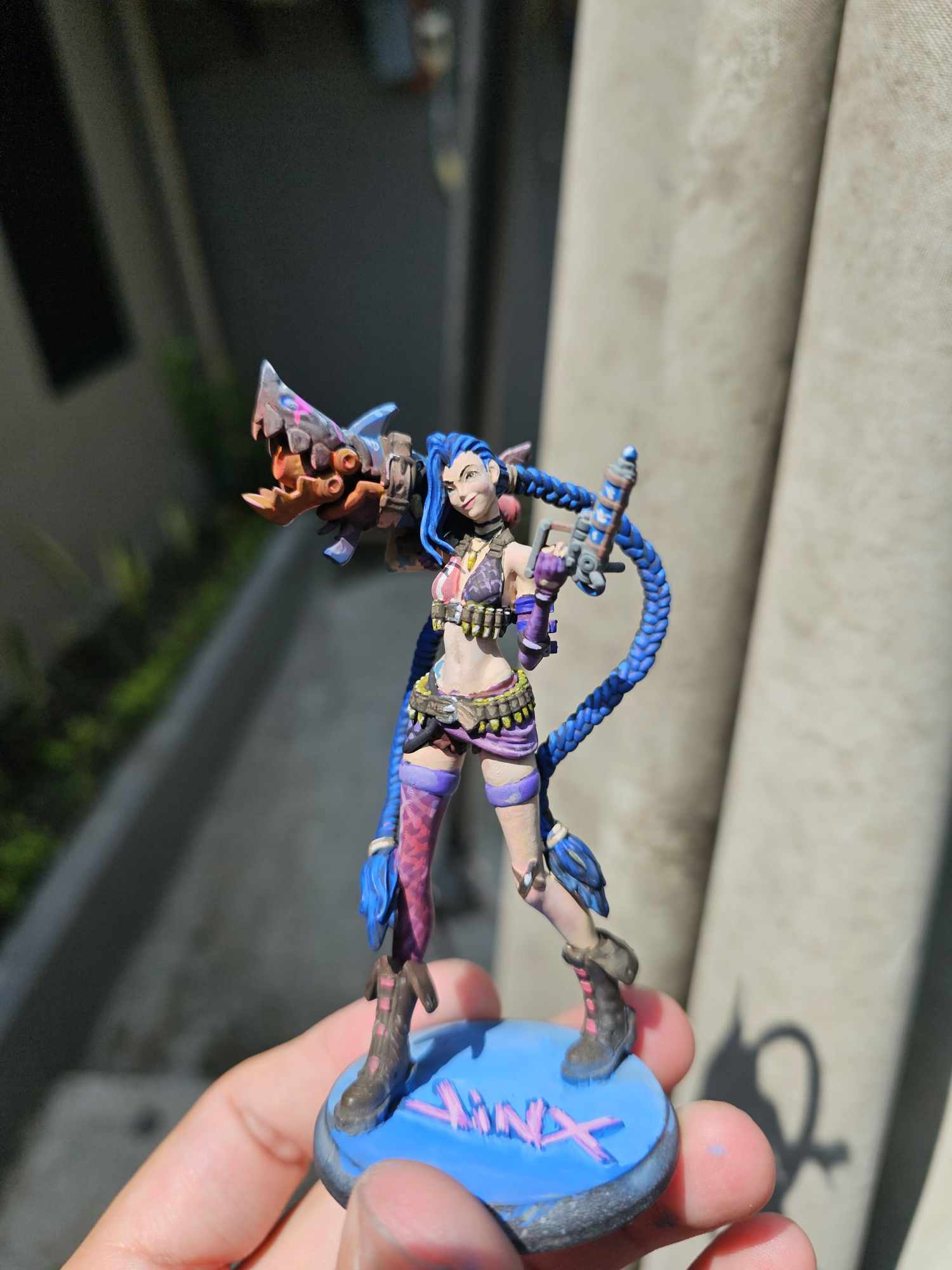 3D Print of Jinx - League of Legends - Original Version - 25cm model ...