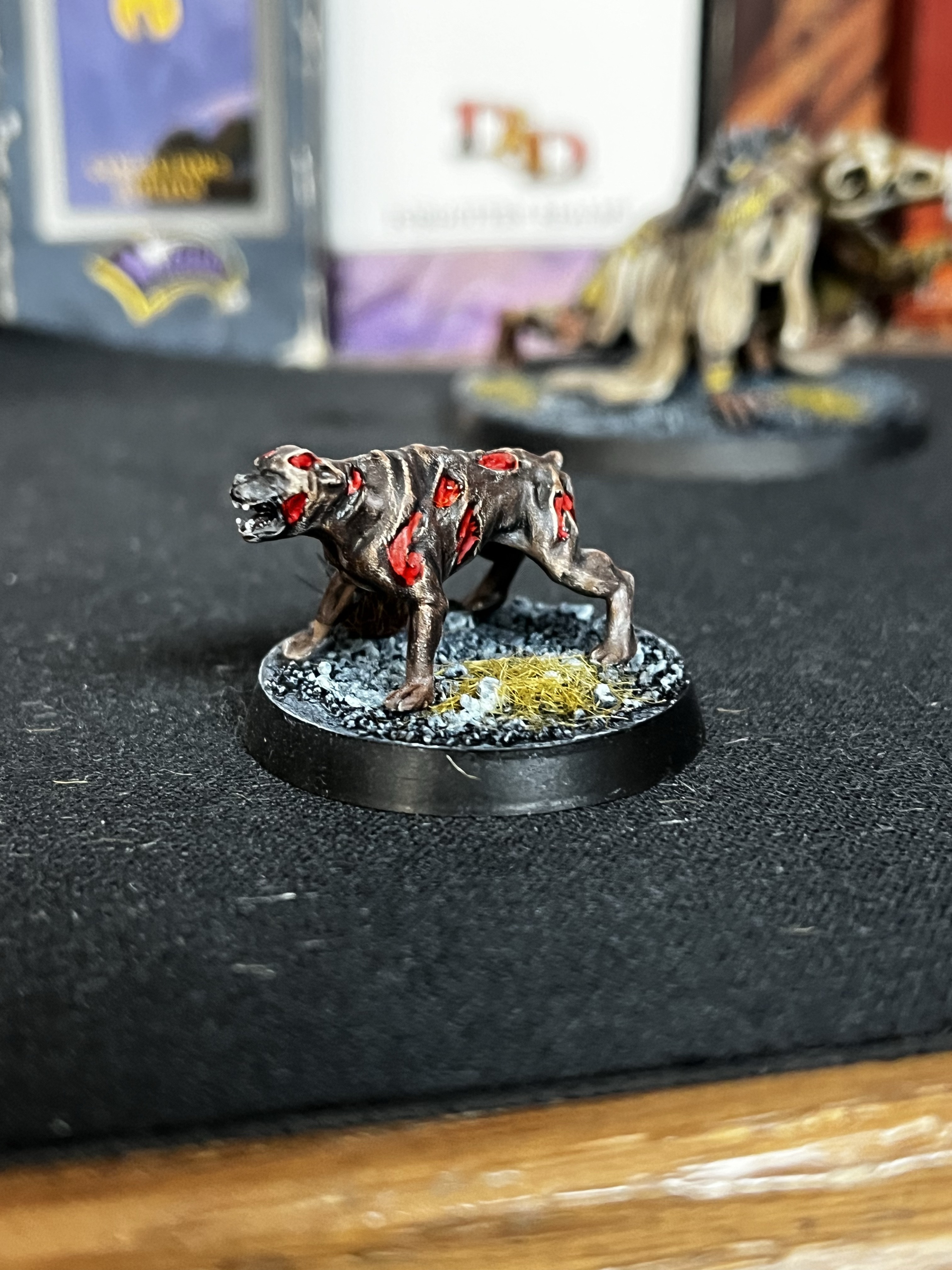 3D Printable Zombie Dog 1 by Vaultz Miniatures