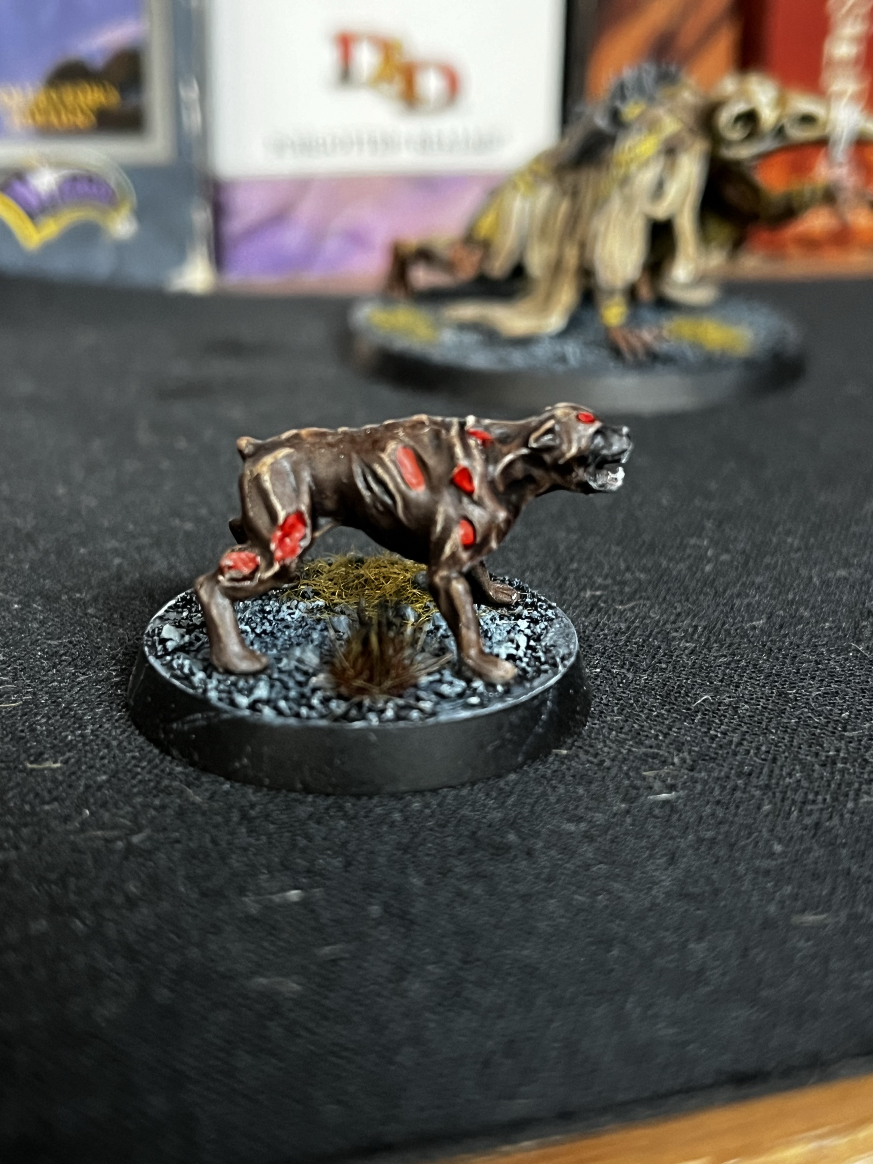 3D Printable Zombie Dog 1 by Vaultz Miniatures