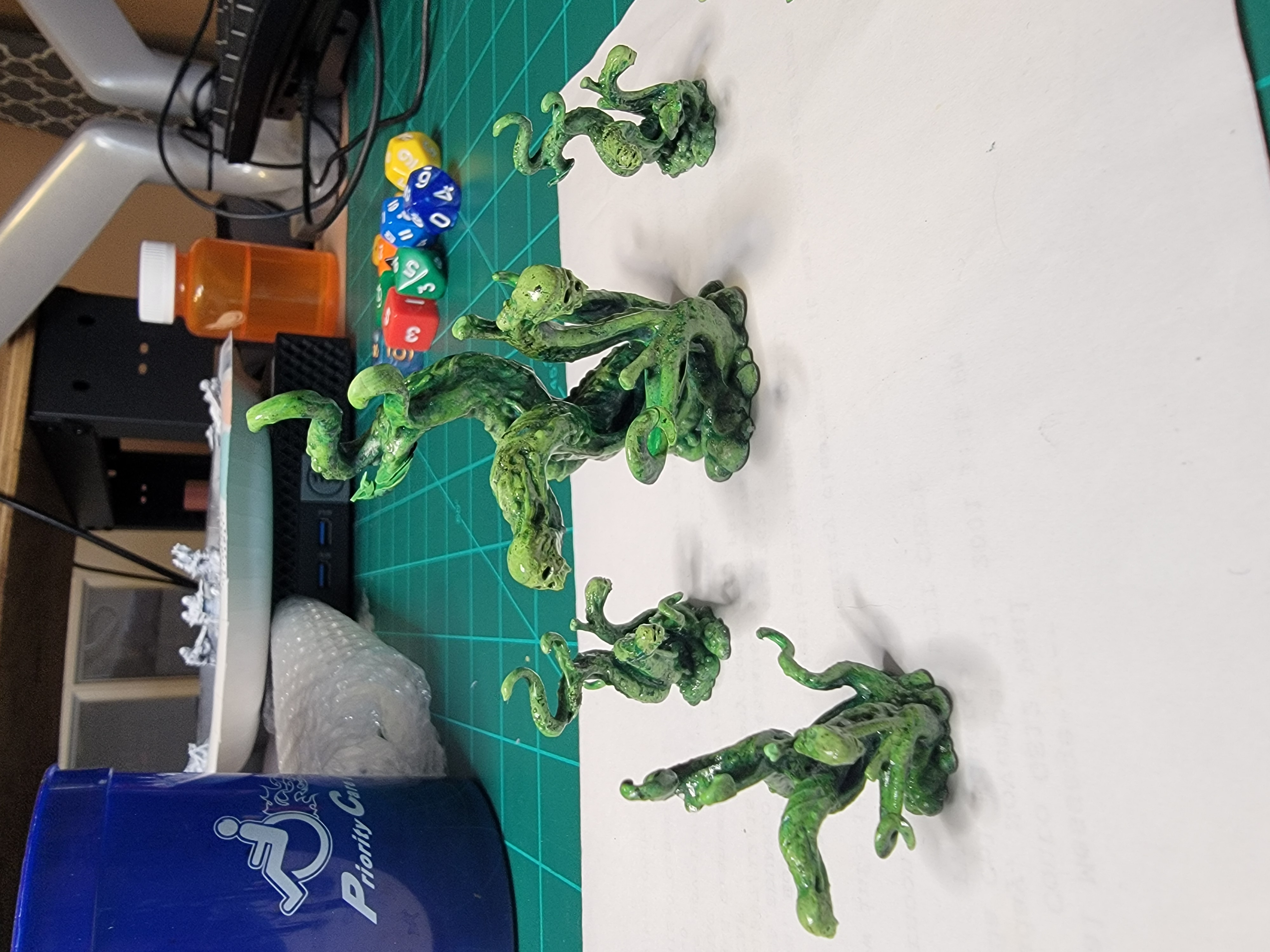 3D Printable SENTIENT NECROTIC OOZE by PrintYourMonsters