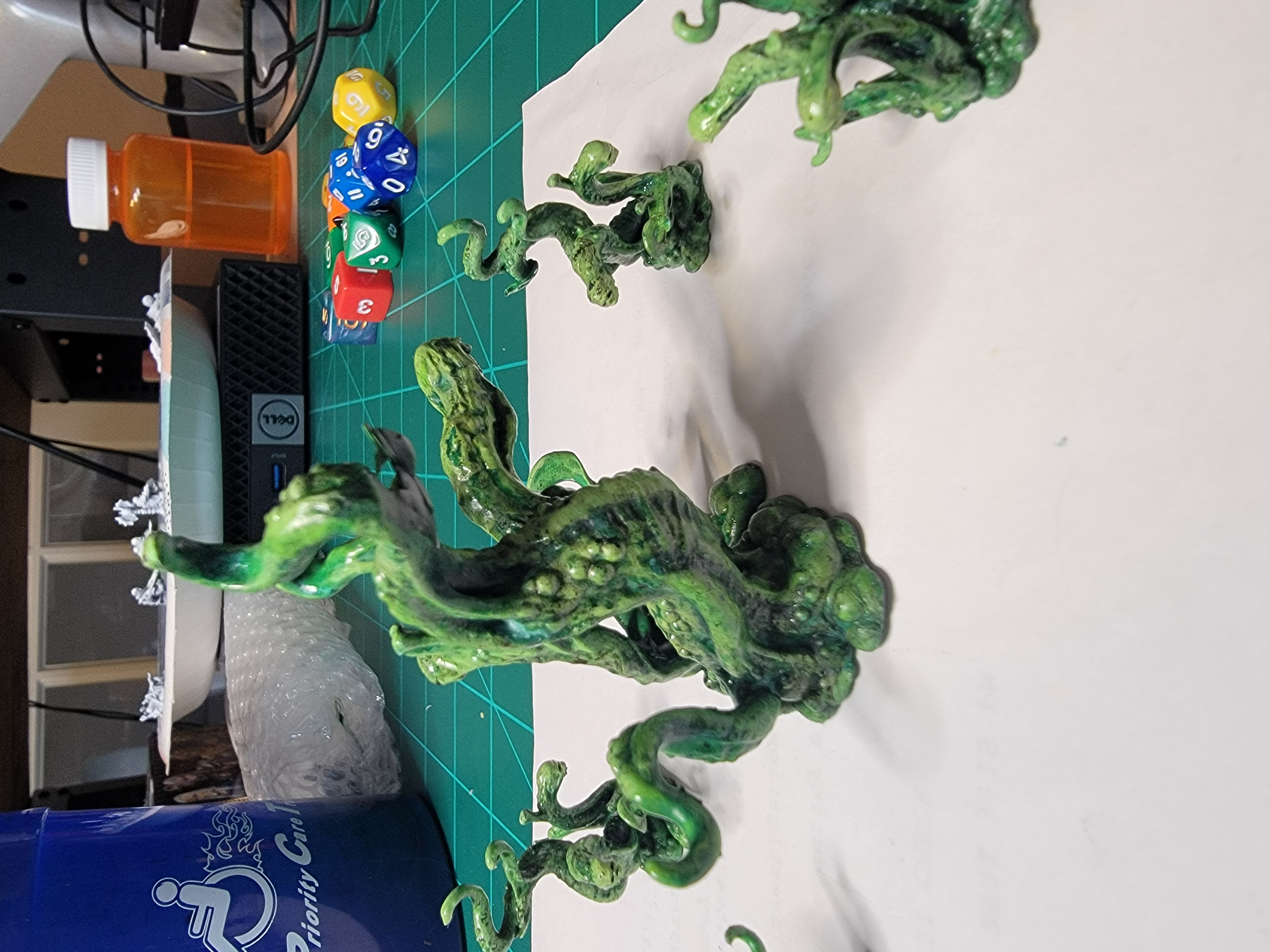 3D Printable SENTIENT NECROTIC OOZE by PrintYourMonsters