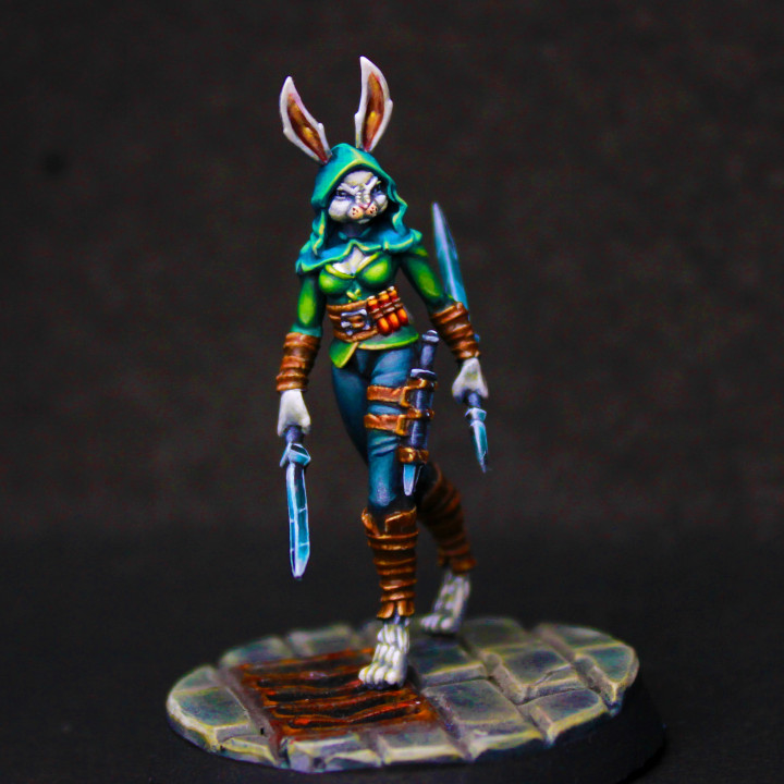 3D Printable Sofia - Female Rabbitfolk - November release rogues by ...