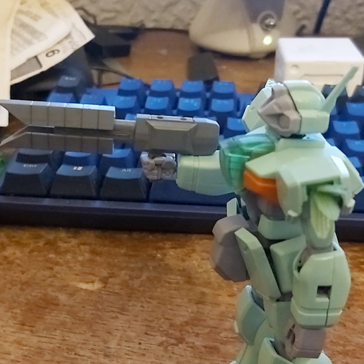 3D Printable type 21 beam rifle by stephen