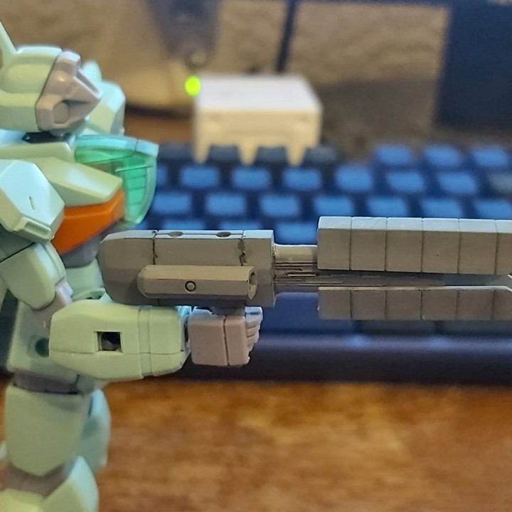 3D Printable type 21 beam rifle by stephen