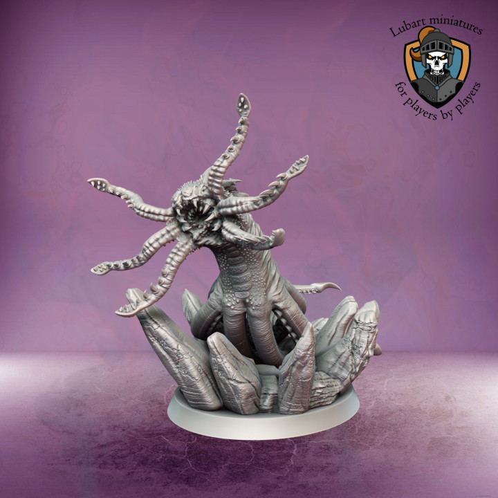 3D Printable Kraken by Lubart Miniatures