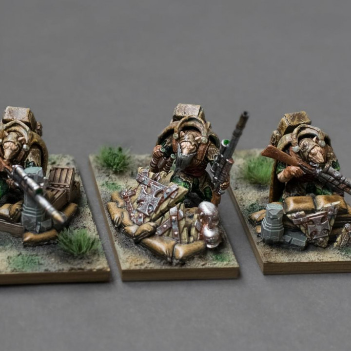 3D Printable Jezails by Lubart Miniatures
