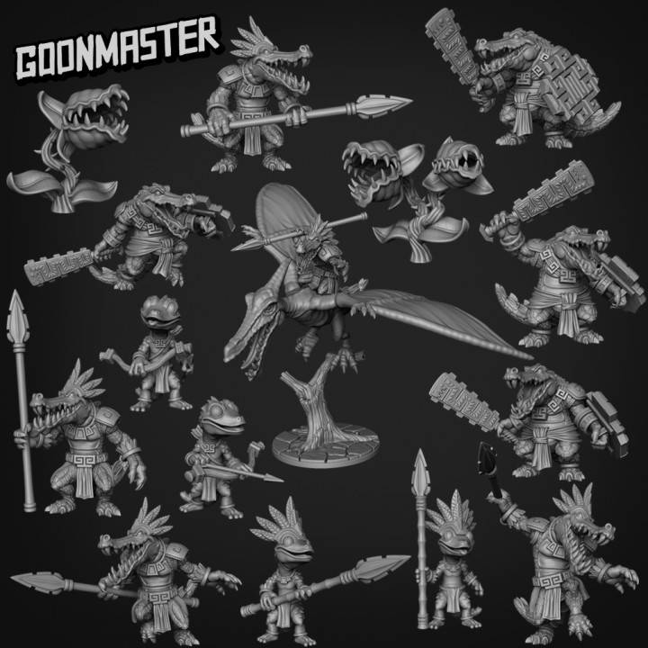 3D Printable Killer Crocs Release by Goon Master