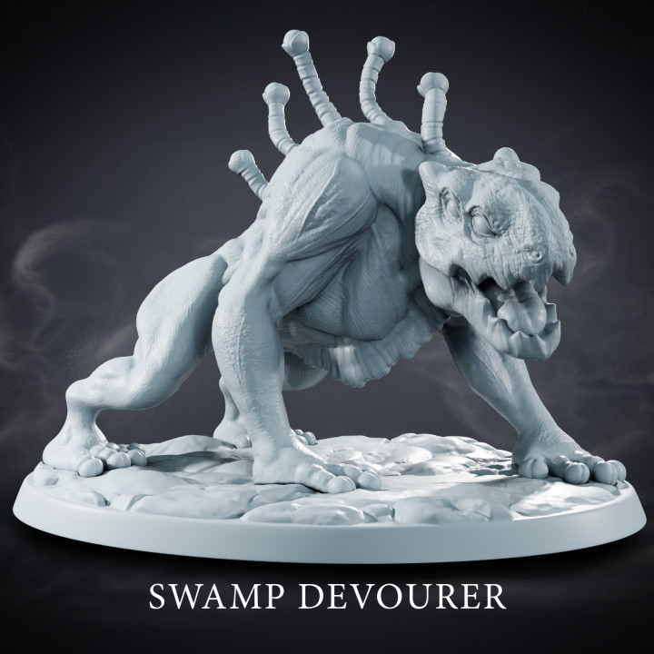 3D Printable Swamp Devourer - Abyss Dwellers by JHC