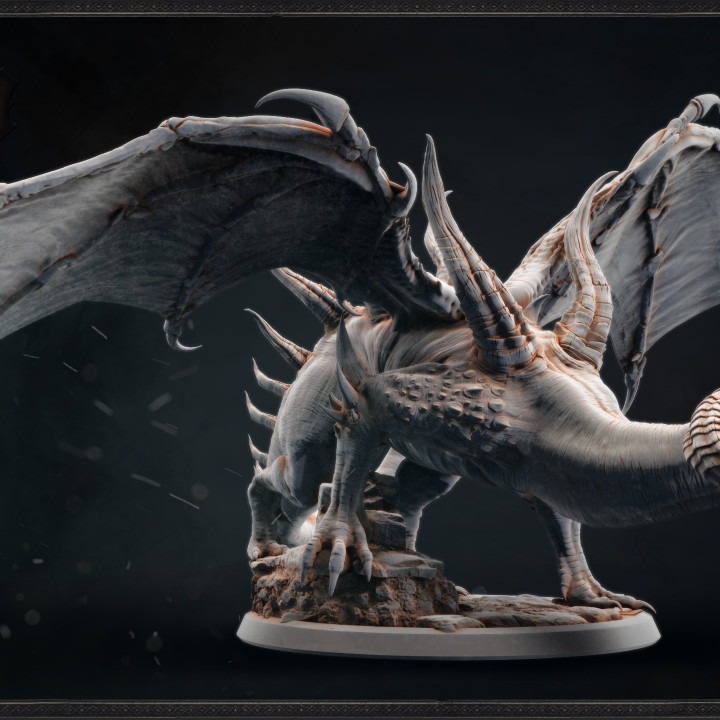 3D Printable Diablo Dragon by Arcanum Workshop