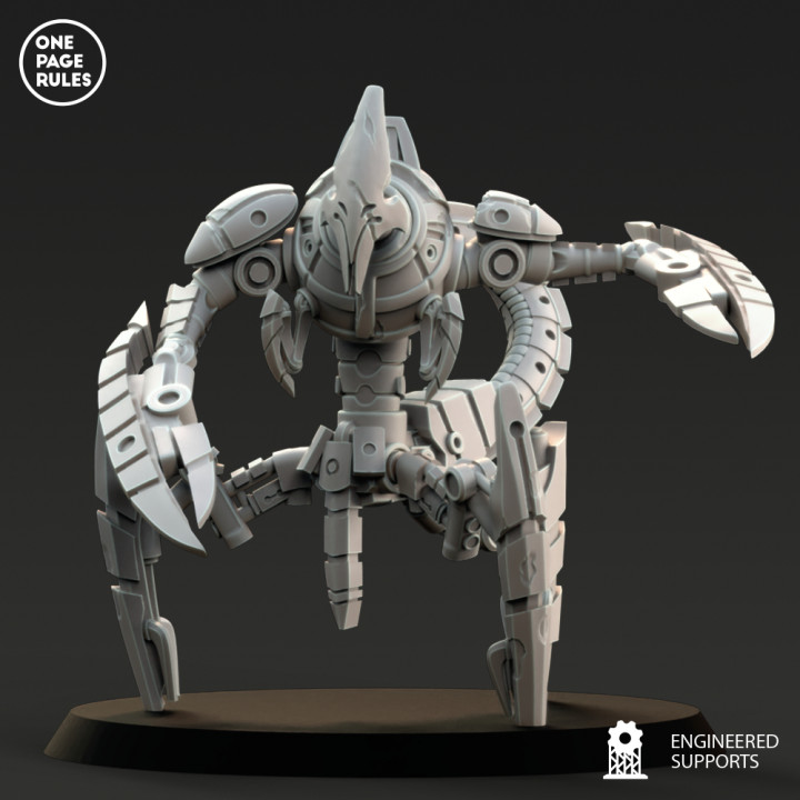 3D Printable Tri-Scorpions - Robot Legions by One Page Rules