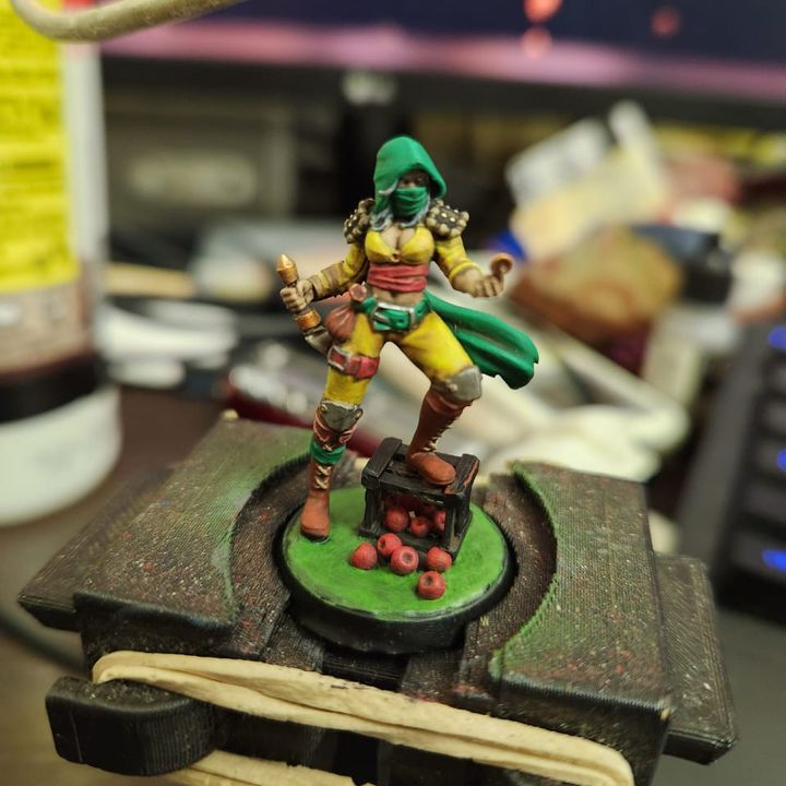 3D Print of Nadia the tax collector - November release rogues by ...