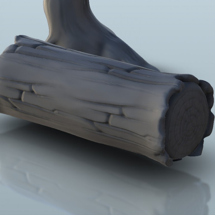 3D Printable Dead tree and woods - Medieval scenery terrain wargame by ...