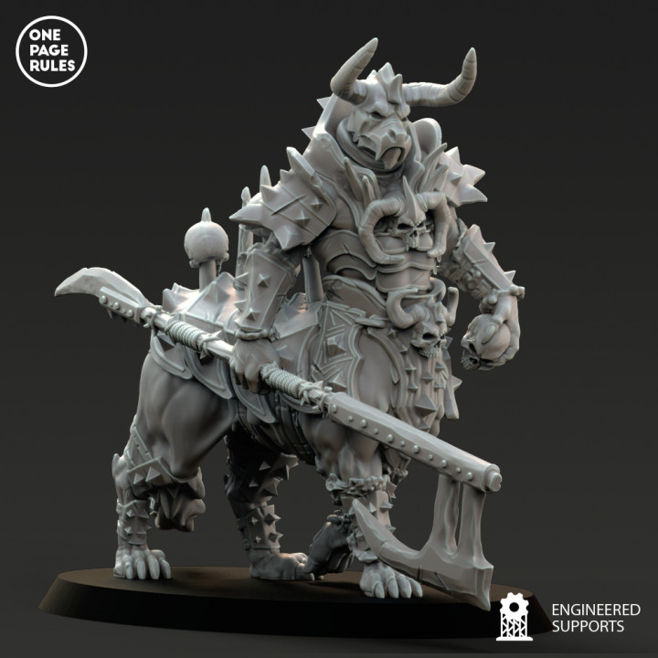 3D Printable Beastmen - Release #1 by One Page Rules