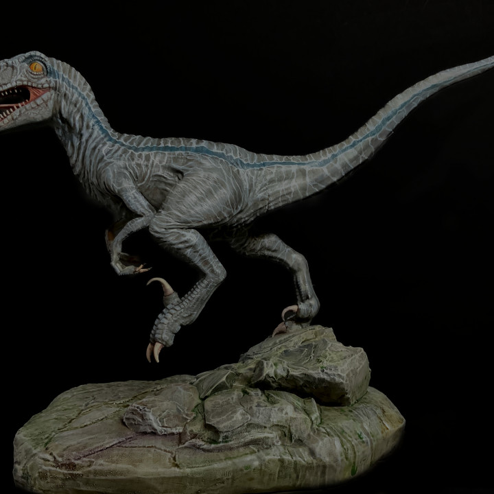 3D Printable Dinosaur - Velociraptor by Keith Talbot