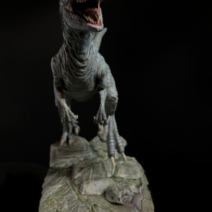 3D Printable Dinosaur - Velociraptor by Keith Talbot