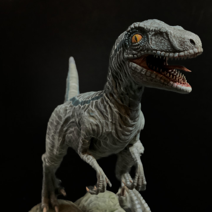3D Printable Dinosaur - Velociraptor by Keith Talbot