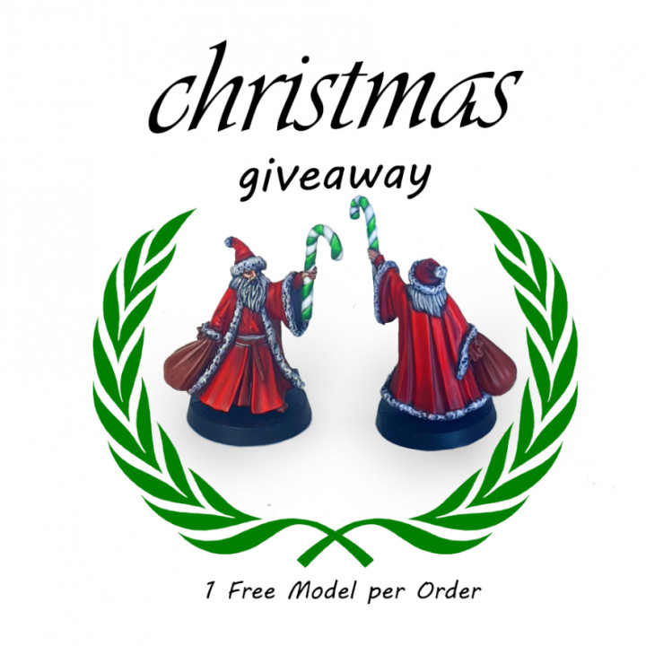 3D Printable Santa by Medbury Miniatures